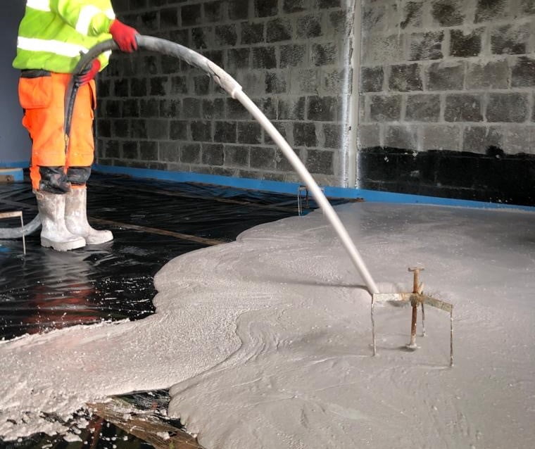 Floor screed | Gypsol Anhydrite Binder - LKAB Minerals